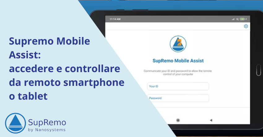 AreteK - Distributore Software - Supremo Mobile Assist: accedere e ...